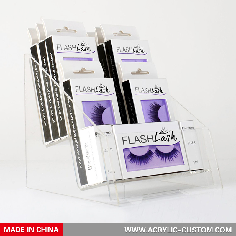 Retail Lash Display, Strip Lash Care Extension Display Case