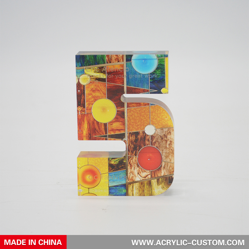 Solid Acrylic Block Clear Block for Crafts - Acrylic-custom.com