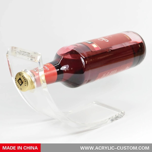Acrylic Wine Bottle Rack Wine Display Home Decor