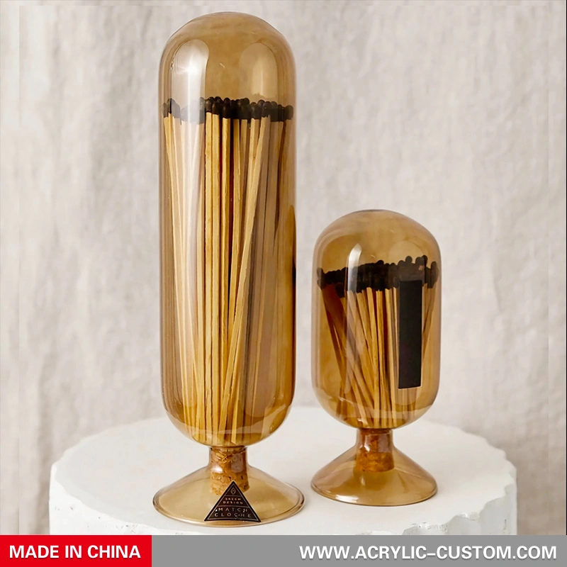 Glass Match Cloche Bottle - Match Cloche Wholesale Glass Match Cloche Bottle - Match Cloche Wholesale
