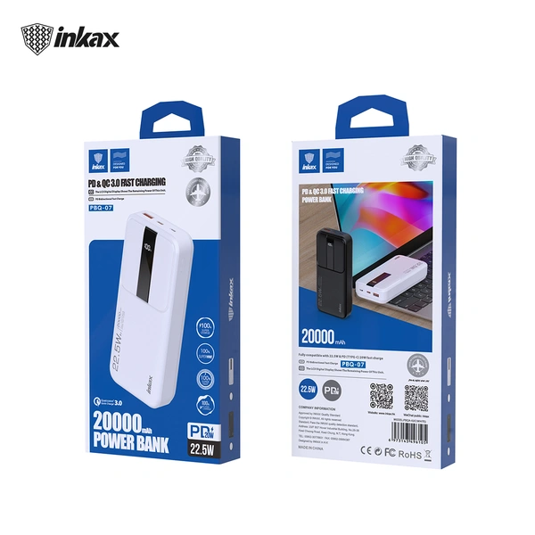PBQ-07 20000mAh 22.5W PPS Power Bank