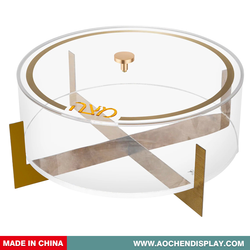 Passover Matzah Box and Bencher Sets - Lucite Judaica & Jewish Gifts