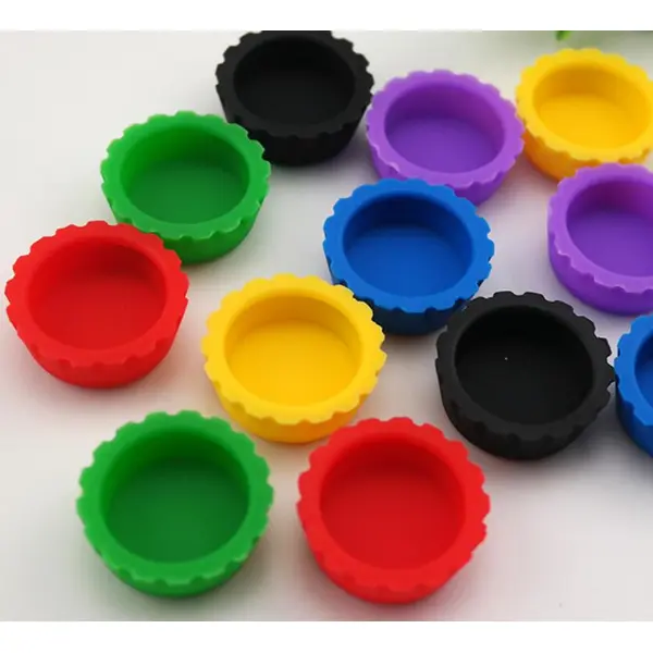 Silicone beer bottle cap toy red wine bottle stopper