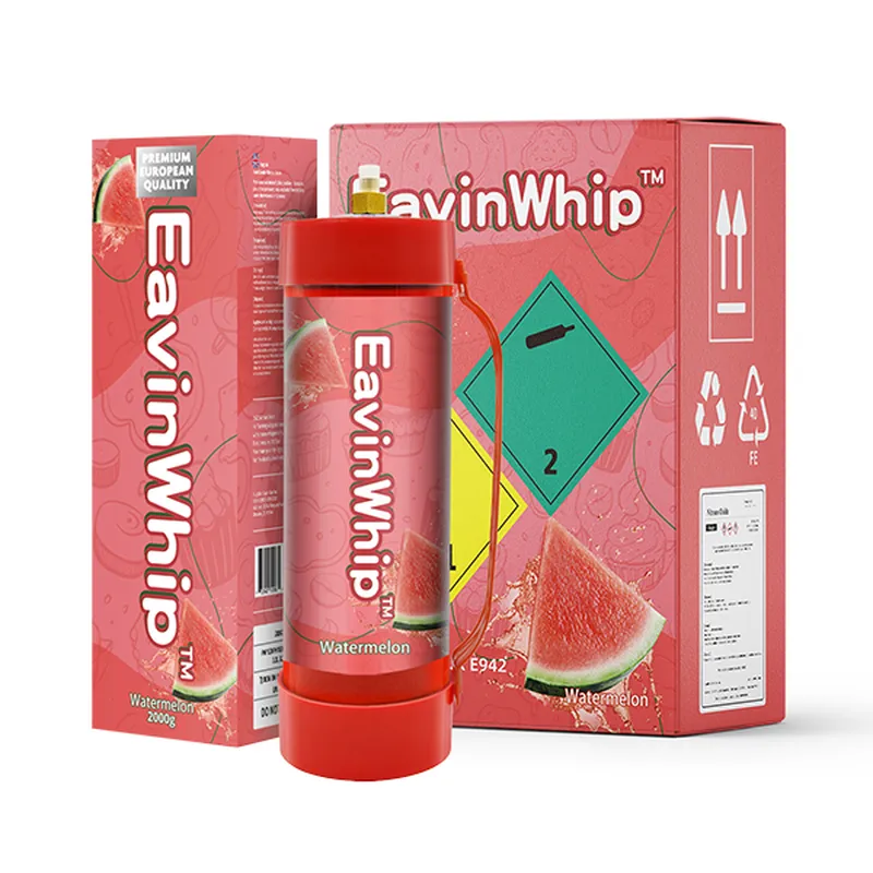 Highest Selling High Quality 2000g Watermelon Flavor Gas Cylinder