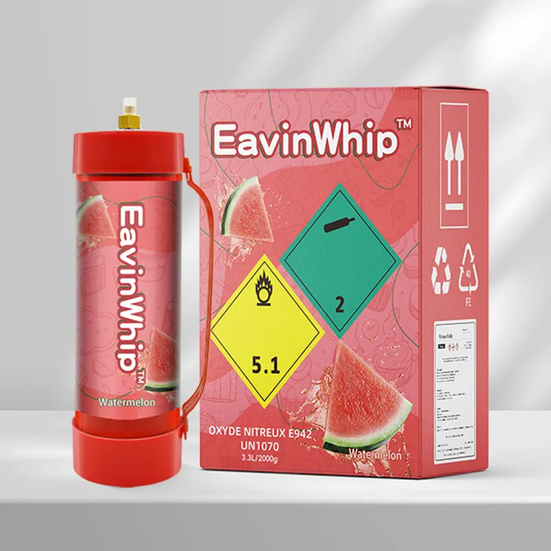 Highest Selling High Quality 2000g Watermelon Flavor Gas Cylinder