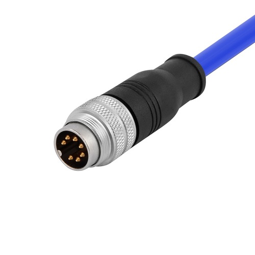 m16 código b 5 pines, 7 pines, conector sobremoldeado de 14 pines con ip67