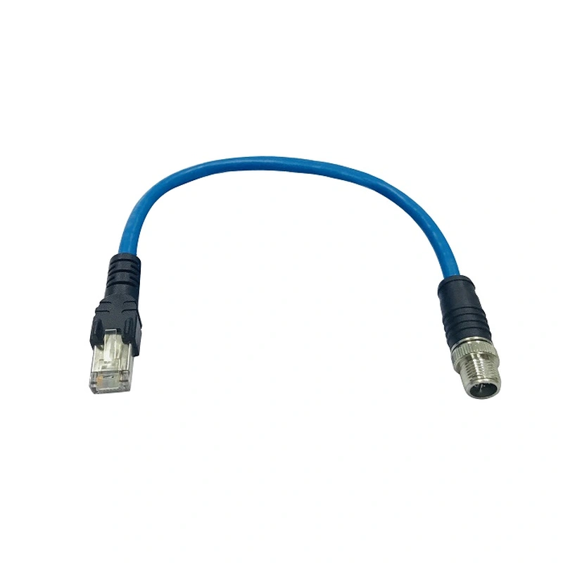Overmoulding industrial circular connector cable