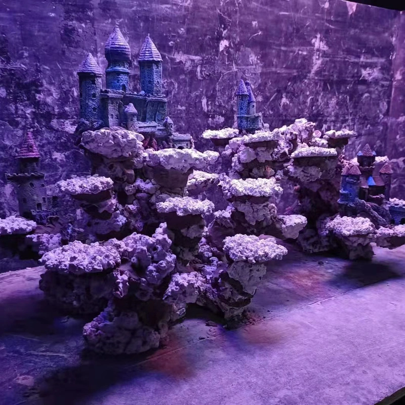 Man Made Customized Marine Aquascape Artificial Rocks for Reef Tank