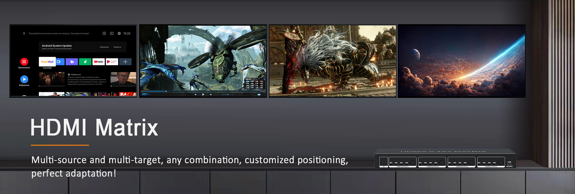 8K product leader, Customized services with high technical for HDMI ...