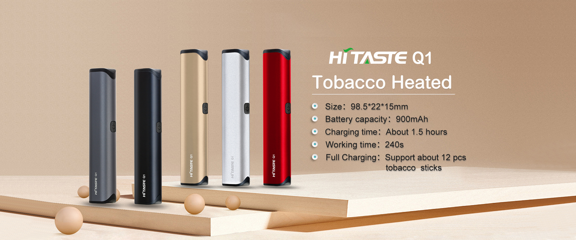 Hitaste heat not burn products manufacturer.