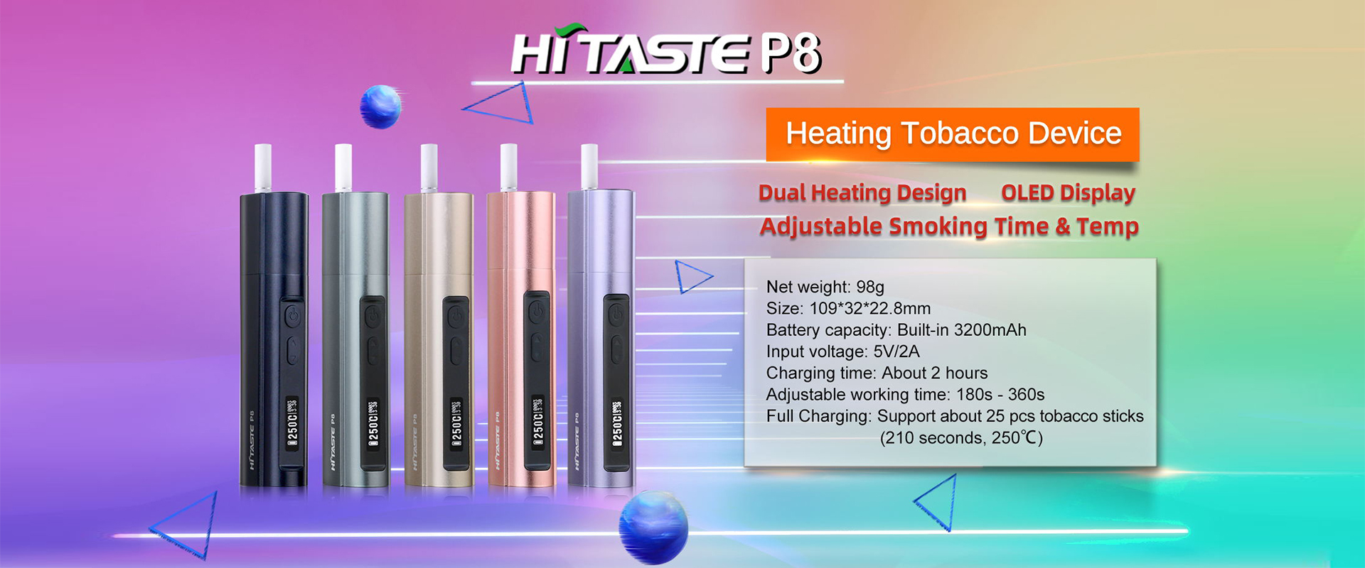 Hitaste heat not burn products manufacturer.