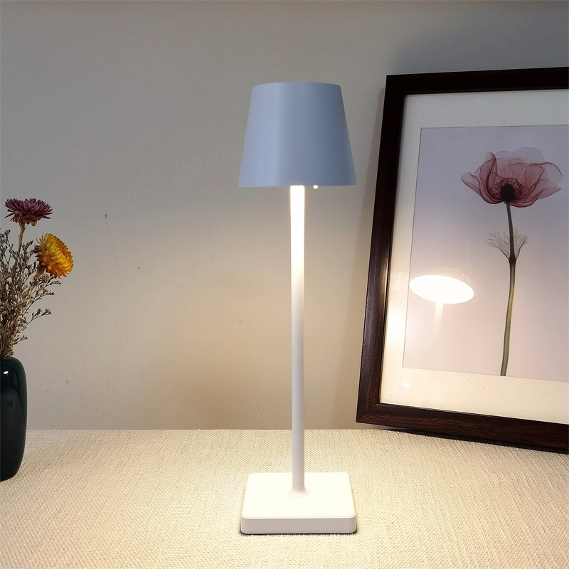 RSJ-C003/A rechargeable LED poldina cordless table lamp for restaurant
