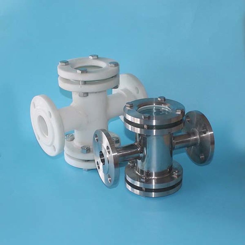 double windows Flanged Sight Glass