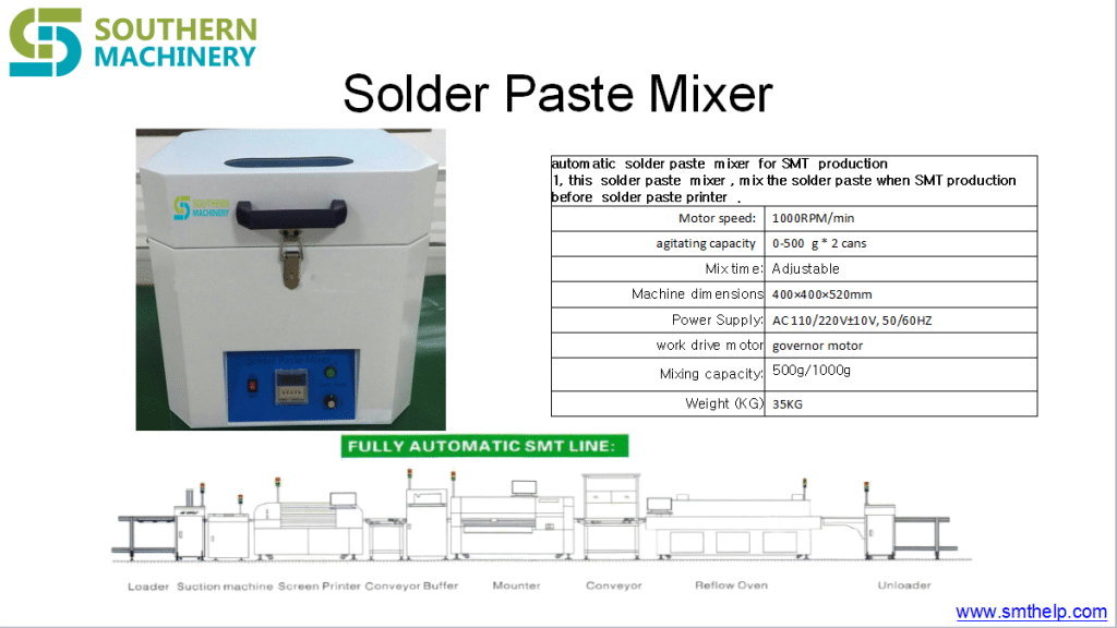 How SMT solder paste is mixed. Is there any quick way? – Smart EMS ...