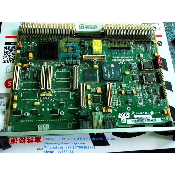 49375805 PCA; POWER PC MCOS . Universal Instruments AI Spare Parts ...
