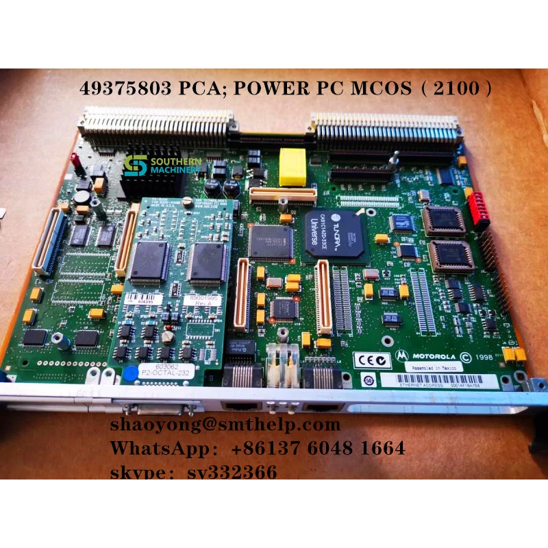 R49375801 49375801 PCA; POWER PC MCOS/Universal Instruments AI Spare ...