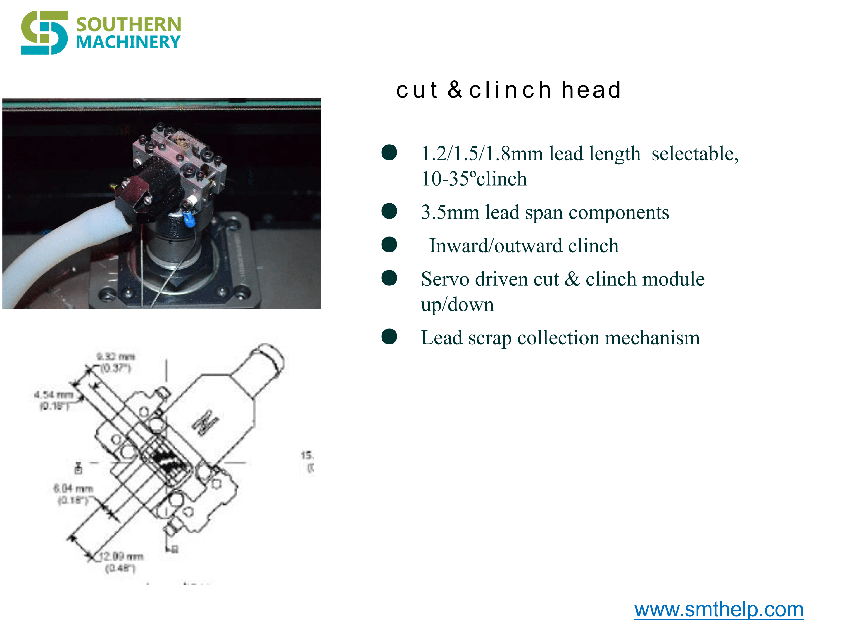 machine d'insertion radiale s-3010b (hors ligne) - usine intelligente ems