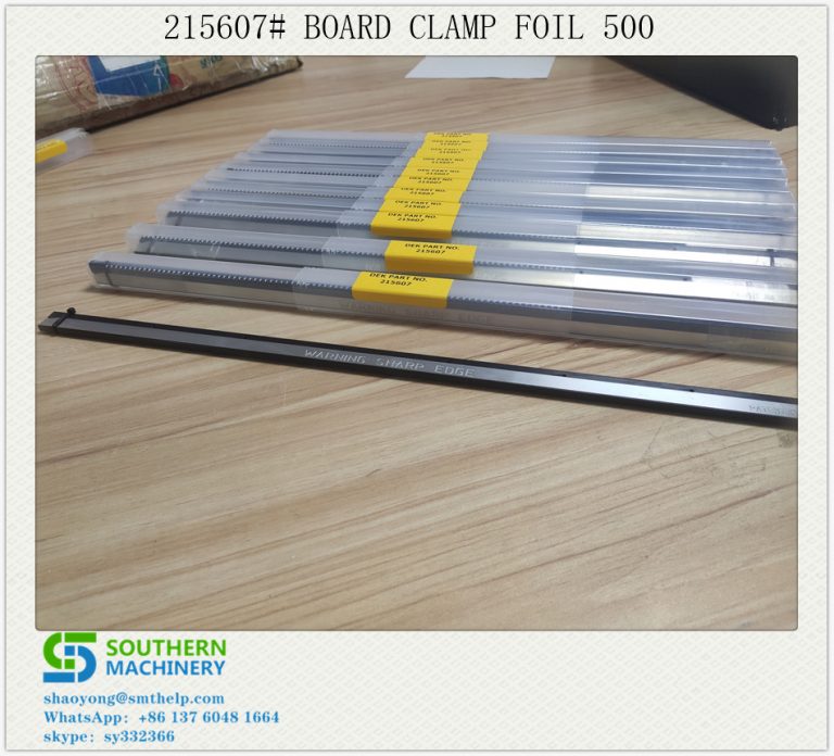 215607# BOARD CLAMP FOIL 500 DEK spare parts – Smart EMS factory partner