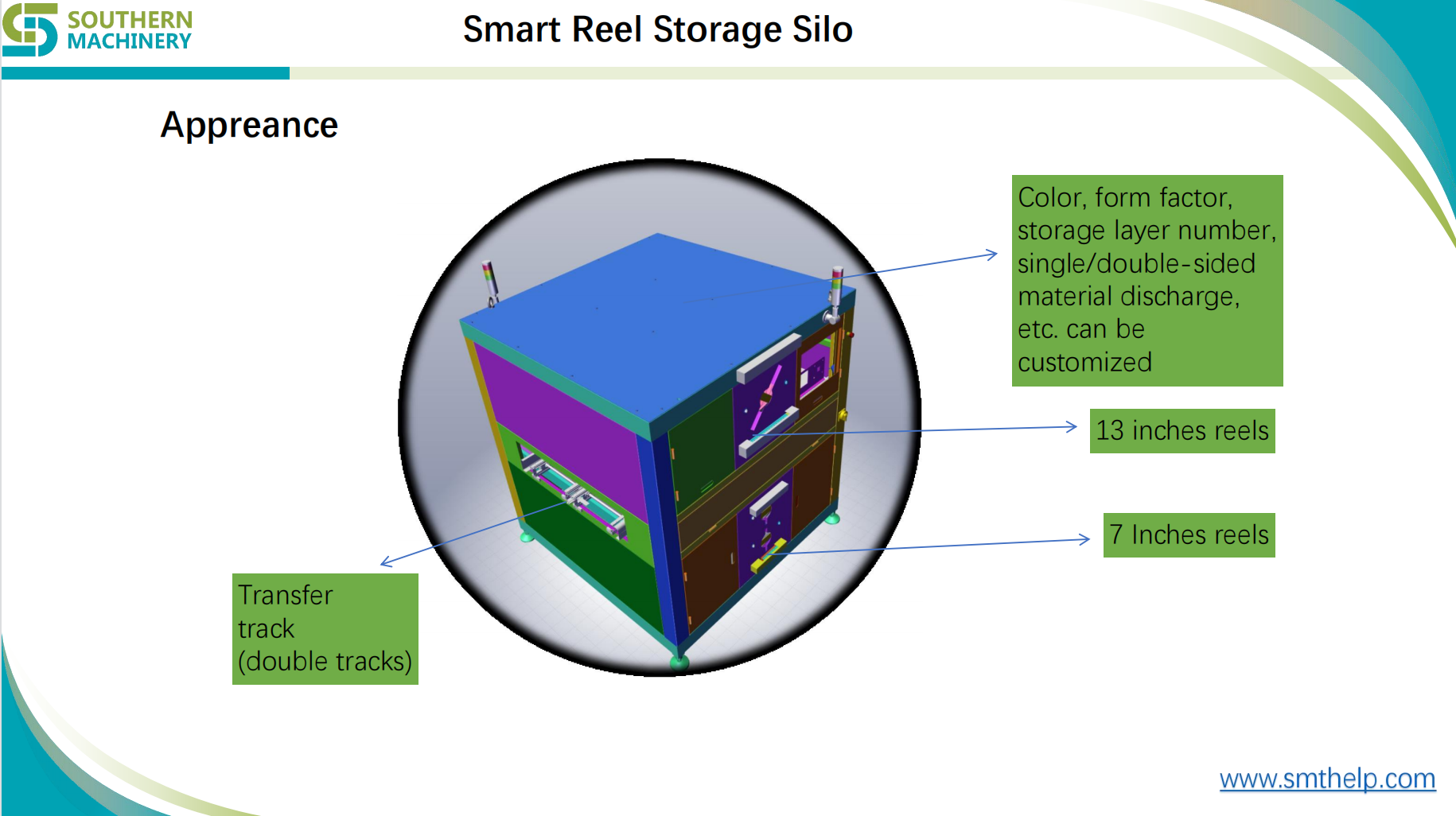 Smart Reel Storage Silo – Smart EMS factory partner