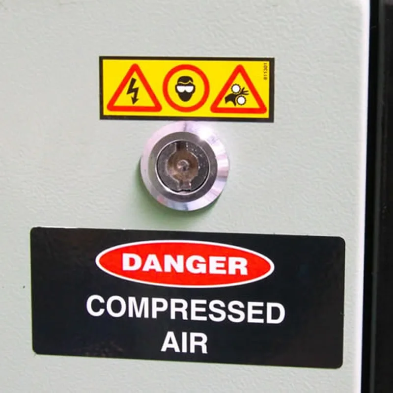 Custom Safety Warning Labels – Durable & Highly Visible Safety Labels