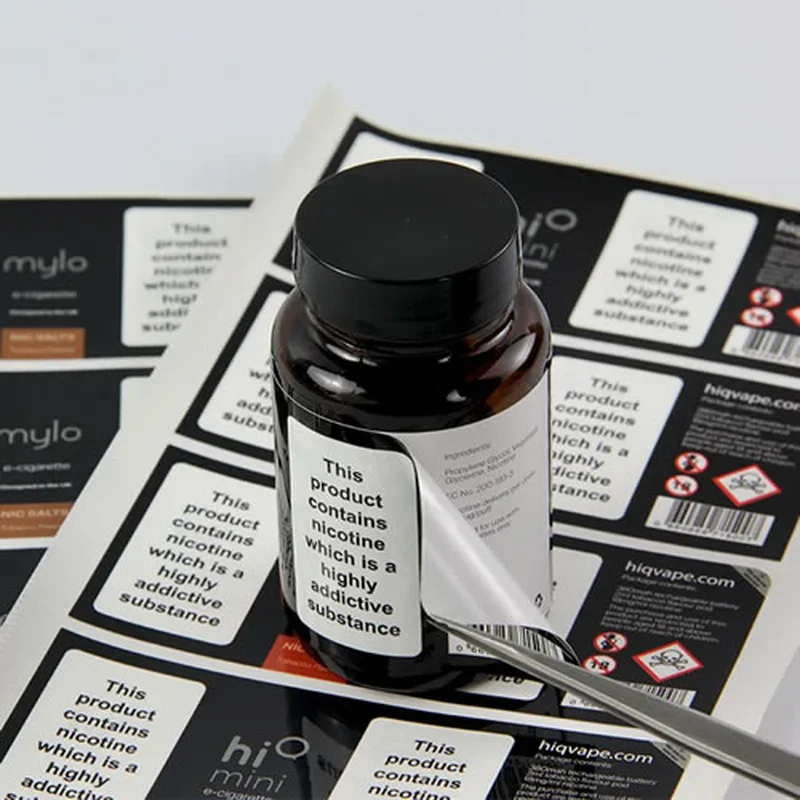 Custom Fold-out Labels – Expandable Multi-Panel Labels