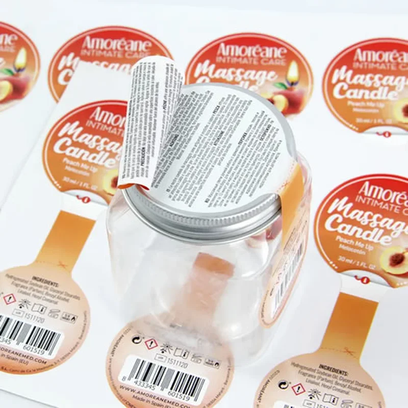 Custom Resealable Labels – Durable, Functional & Reusable