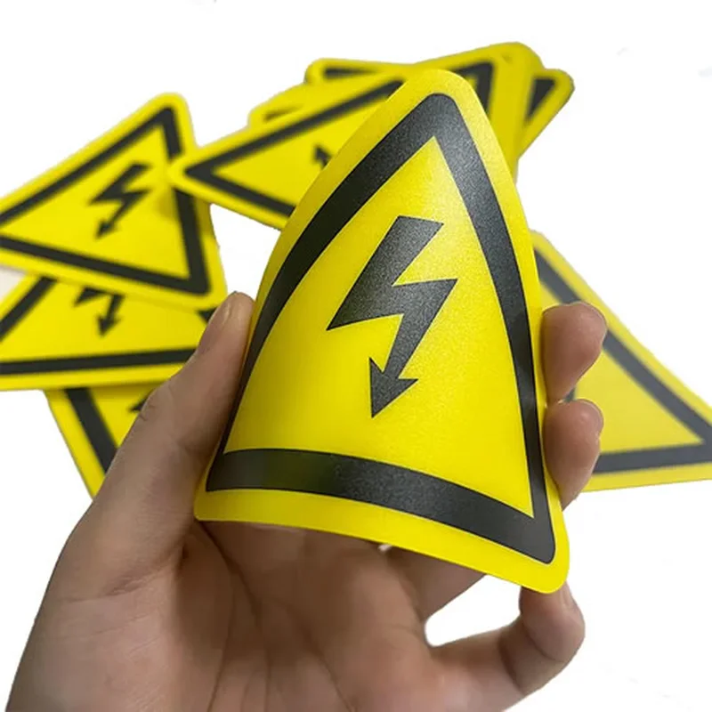 Custom Outdoor Safety Labels – Weatherproof & Long-Lasting