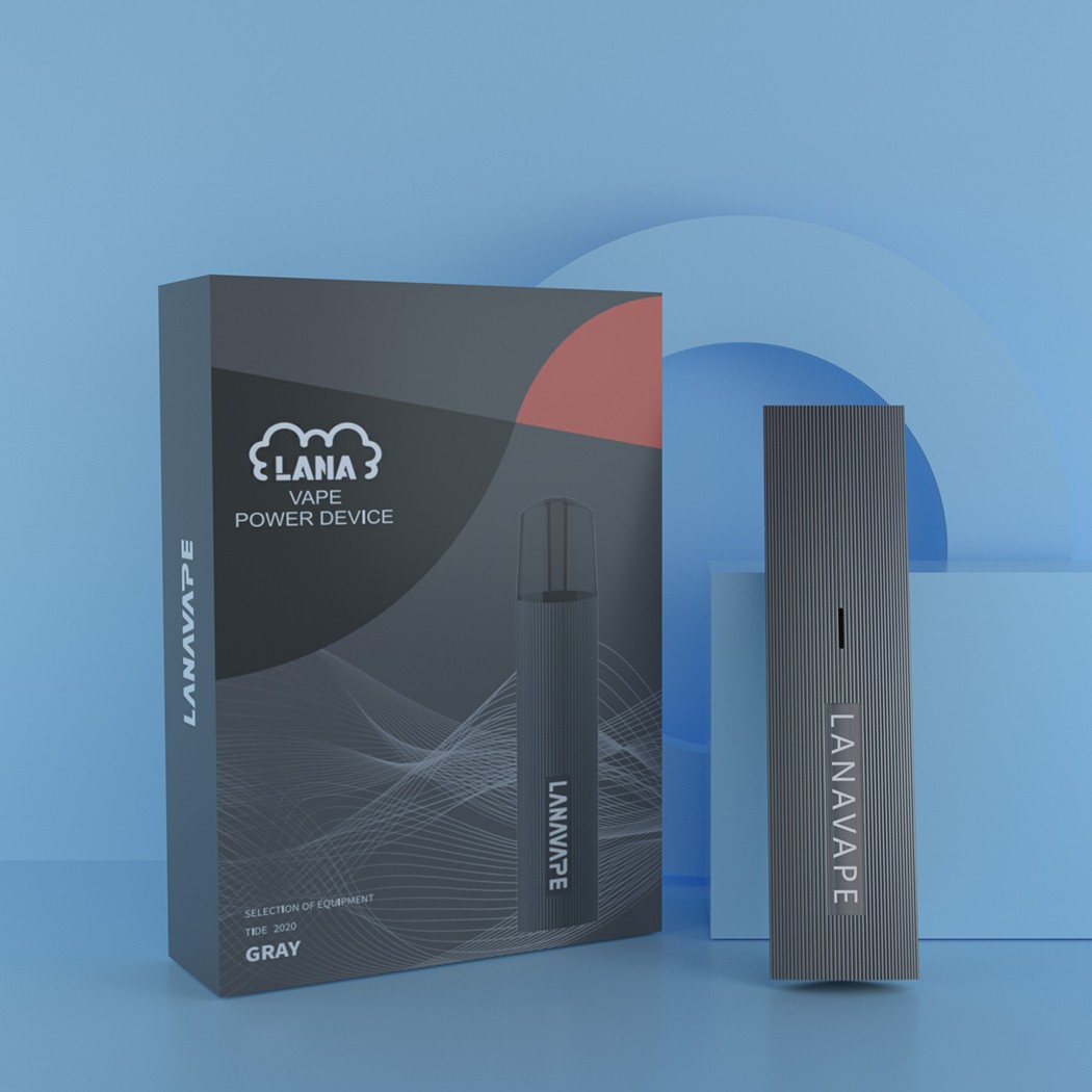 Lana vape rechargeable gray pod device