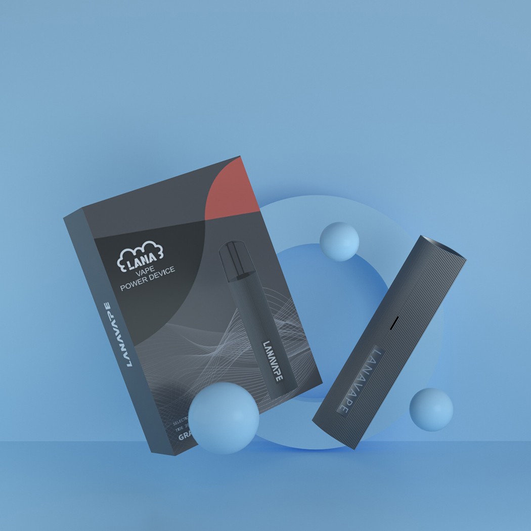 Lana vape rechargeable gray pod device