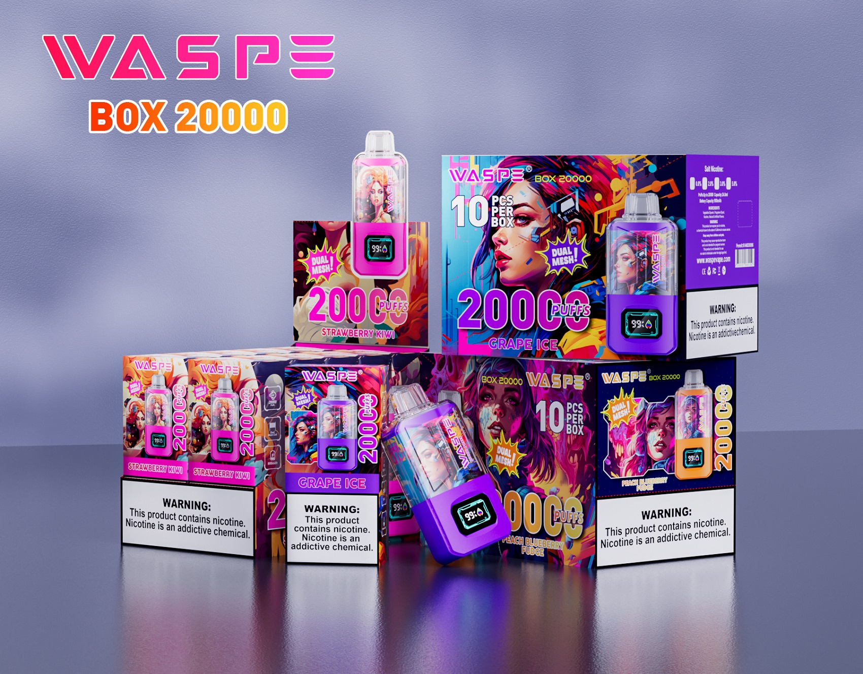 WASPE Disposable Vape WASPE 8000 Puffs