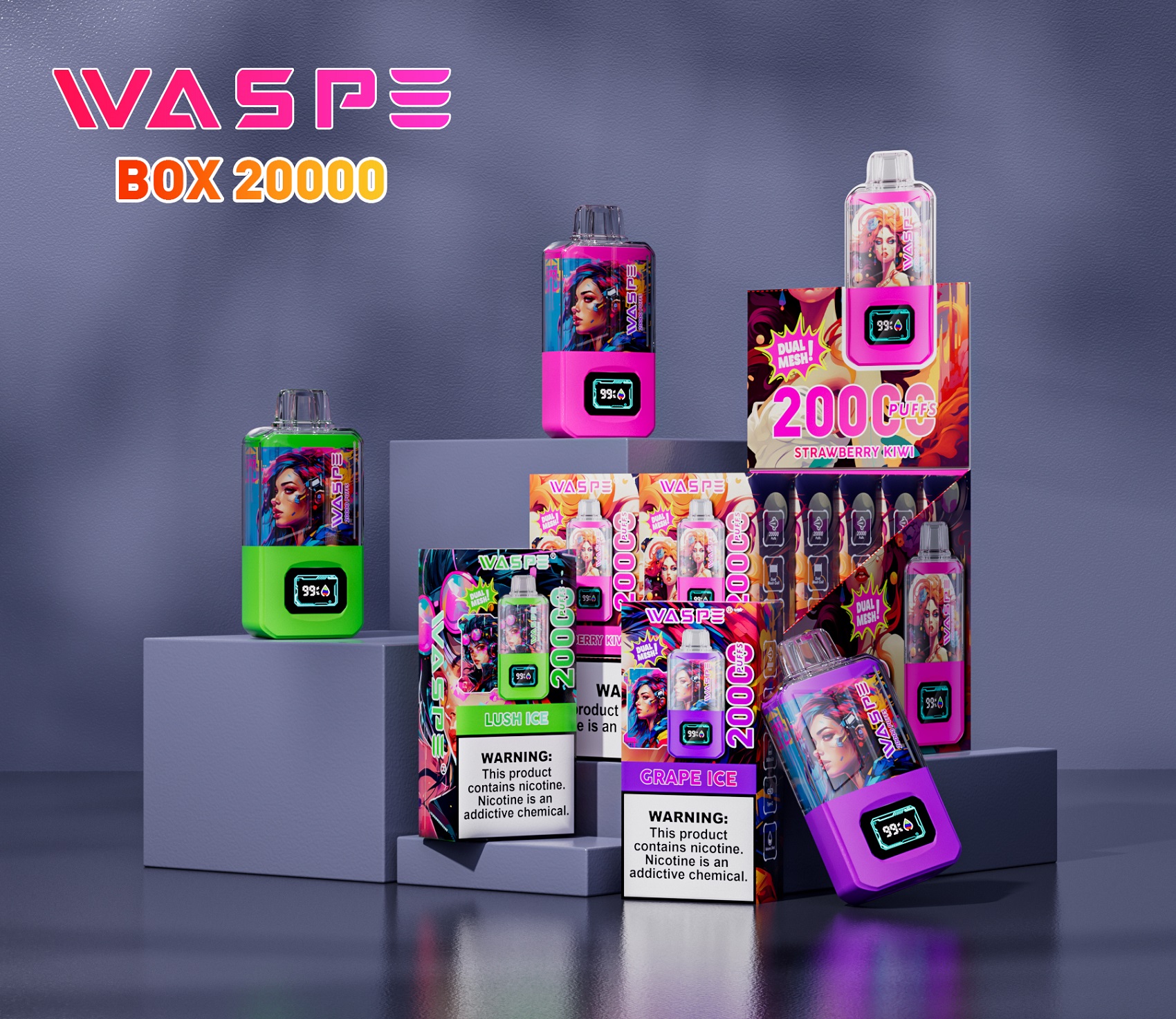 WASPE Disposable Vape WASPE 8000 Puffs