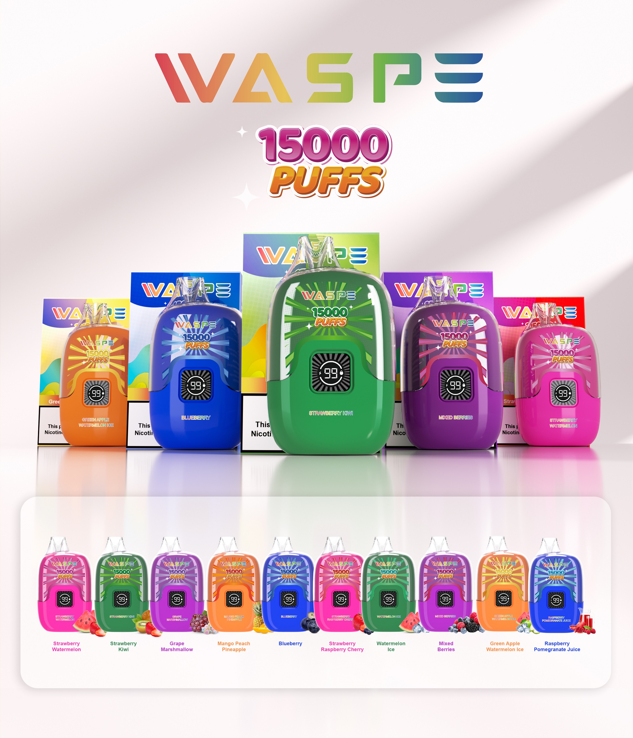 WASPE Disposable Vape WASPE 8000 Puffs