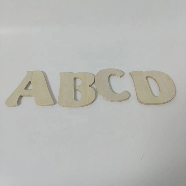 wood cutout letters 4" unfinished wood letter cutouts