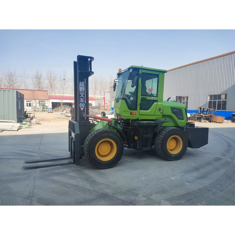 China Diesel Off Road 4WD Rough All Terrain Forklift